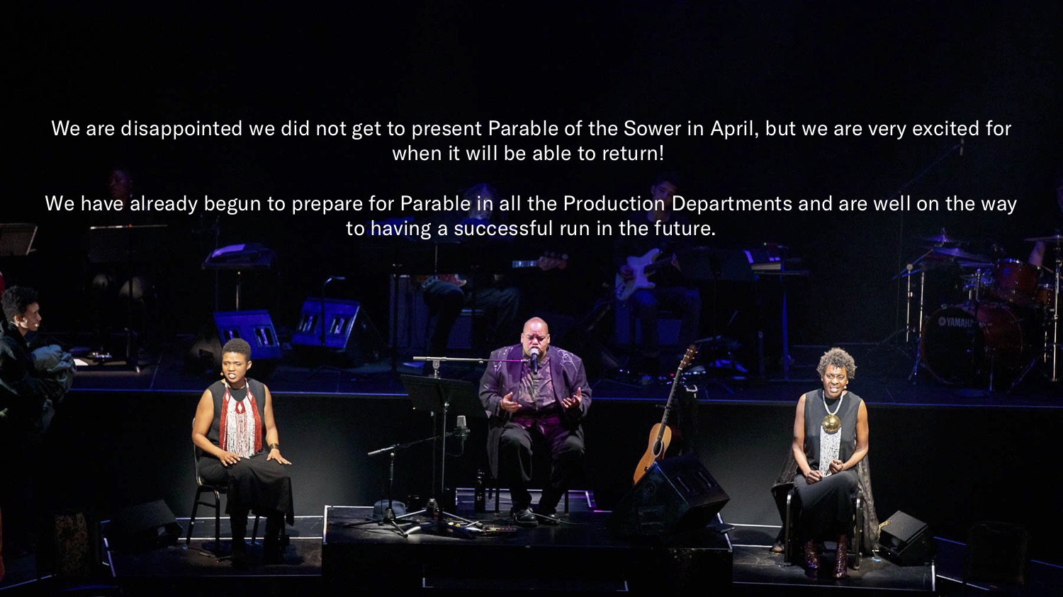 How a Production Comes Together: Parable of the Sower - ArtsEmerson