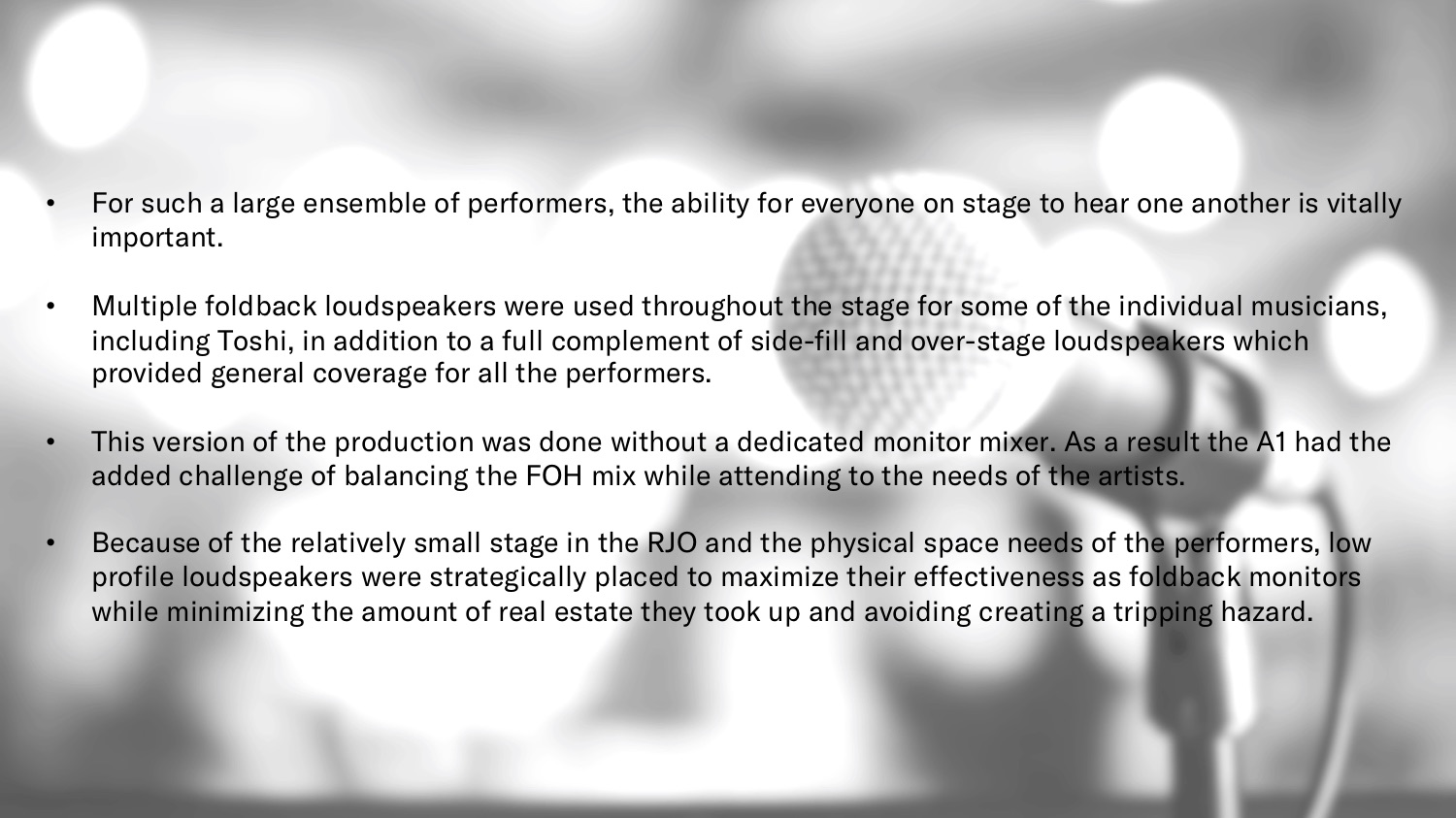 How a Production Comes Together: Parable of the Sower - ArtsEmerson